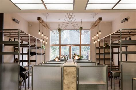 this converted london print factory is a co working space for makers