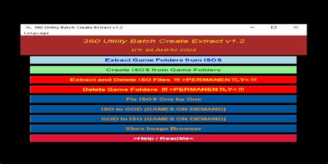 Github Blahprxbox360 Utility Create Extract Xbox 360 And Original