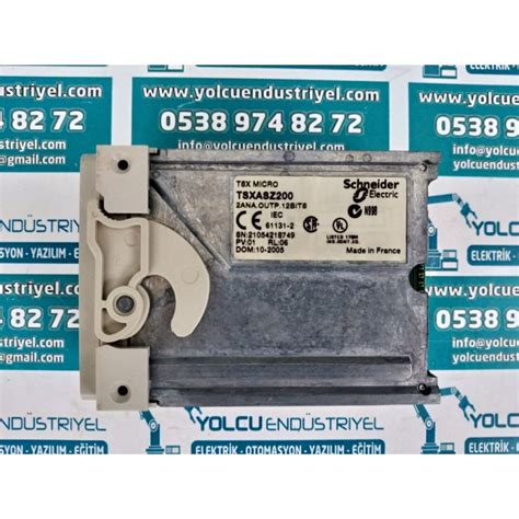 TSXASZ200 Schneider Electric Modicon TSX Micro PLC ÇIıkış Modülü fiyatı