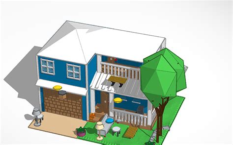 3d Design A Nice House Tinkercad