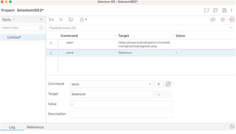 Selenium Ide Accessors Commands