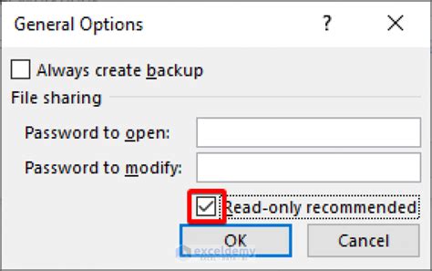 How To Make Excel File Read Only 2 Quick Methods ExcelDemy