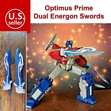 Blue Energon Sword For Optimus Prime Upgrade Kit Transformers Kingdom