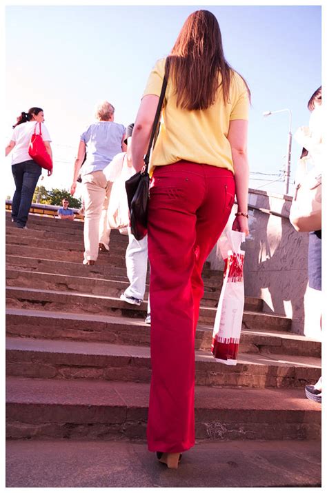 Tall Girl Red Pants By Evinrude2014 On Deviantart