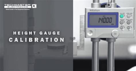 Caliper Calibration Techmaster Electronics