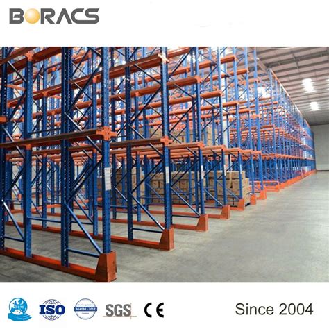 Cold Storage And Industrial Radio Shuttle Rack Heavy Metal Structure With Automatic Pallet