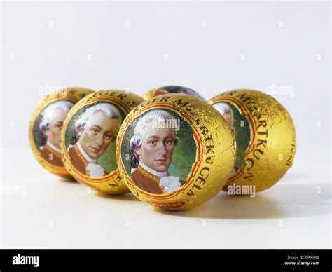 Mozarts Favourite Sweets Were Marzipan Balls Covered With Chocolate
