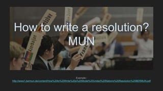 How To Write A Resolution PPTX