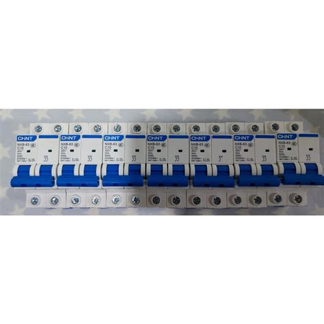 Cb Circuit Breaker Chint 2 Pole เซอร์กิตเบรกเกอร์ ลูกย่อย 2p Mcb