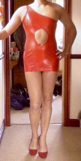 Red Pvc Dress Pics Xhamster