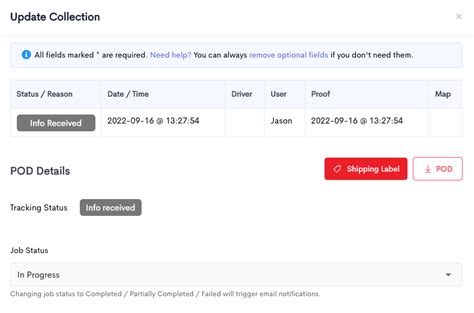 How To Print Shipping Labels For Deliveries And Collections Detrack