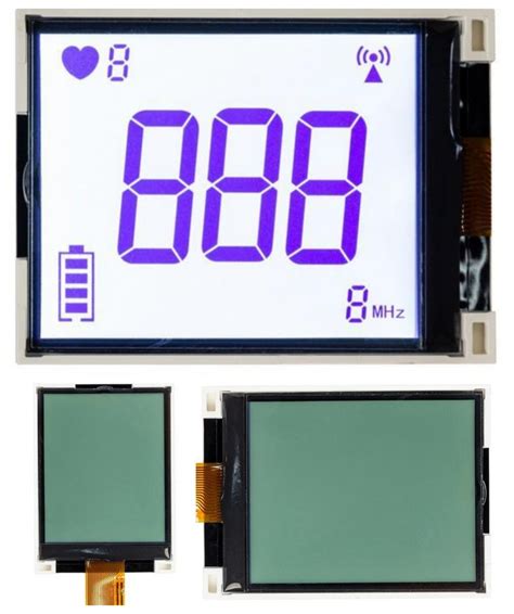 ODM OEM Small Size Display LCM LCD Screen Panel Fog LCD Module Display For Thermometer And LCD