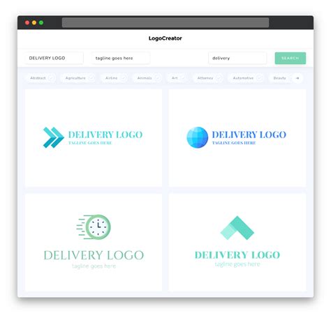 Delivery Logo Design Create Your Own Delivery Logos