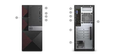 Настольный компьютер dell vostro 3650