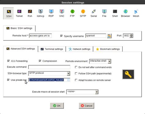 Ssh Ulhpc Technical Documentation