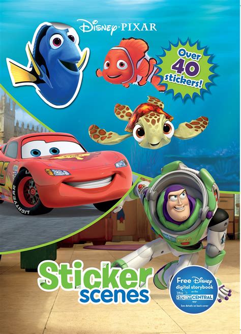 Disney Pixar Sticker Scenes Disney Enterprises Inc Pixar Animation