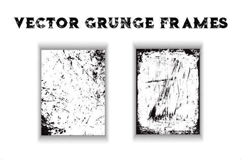 Grunge Frame Set Vector Art At Vecteezy