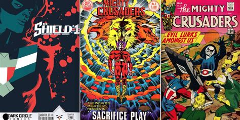 13 Covers The Best Of The Mighty Crusaders 13th Dimension Comics