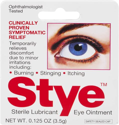 Stye Sterile Lubricant Eye Ointment Ophthalmologist Tested