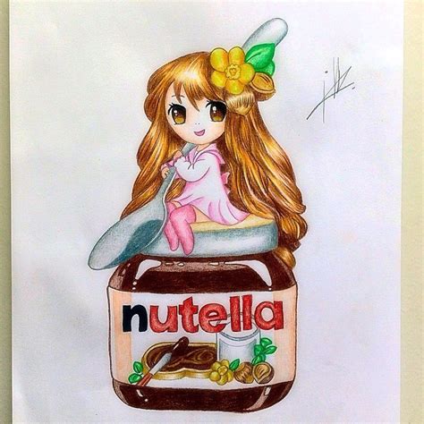 Nutella Tumblr Drawing