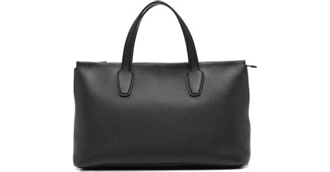 The Row Marcel Zip Tote Bag In Black Lyst