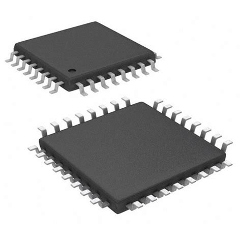 microchip technology atmega48v 10au embedded mikrocontroller tqfp 32