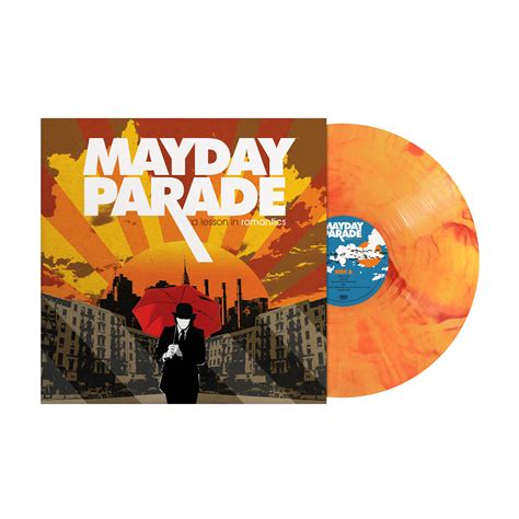 Mayday Parade Album Cover A Lesson In Romantics Black And White Vinyl