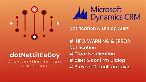 Web Resource INFO WARNING ERROR Notification Confirm Alert Dialog JavaScript Dynamics