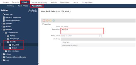 Aci Ver5 2 7 6 0 1 Or Later Interface Configuration Migration Cisco Community