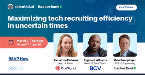 maximizing tech recruiting efficiency in uncertain times celential ai