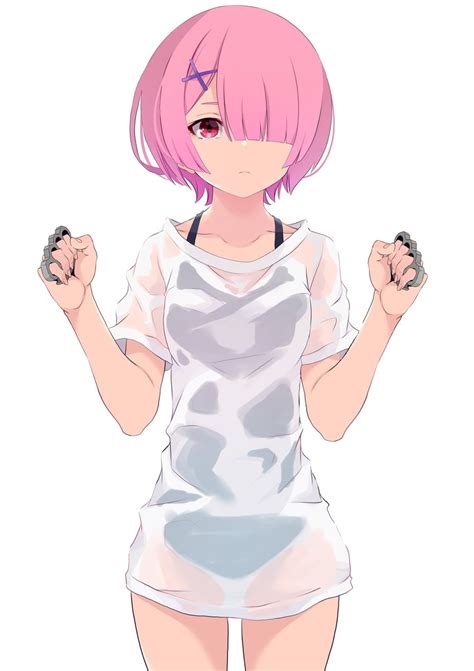 Ram Re Zero Kara Hajimeru Isekai Seikatsu Drawn By Yasehattagi Danbooru