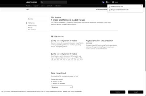 Autodesk Fbx Review Lightweight 3d Viewing Software For Fbx Files Suggests