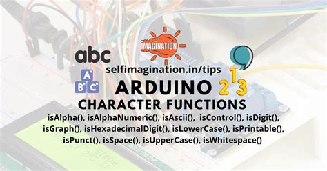 Arduino Character Functions