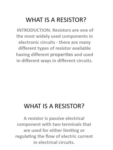 Resistor Colour Codes Pdf