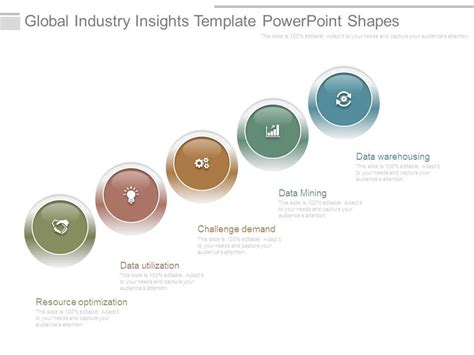 Global Industry Insights Template Powerpoint Shapes