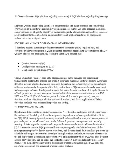 difference between sqa download free pdf software quality quality