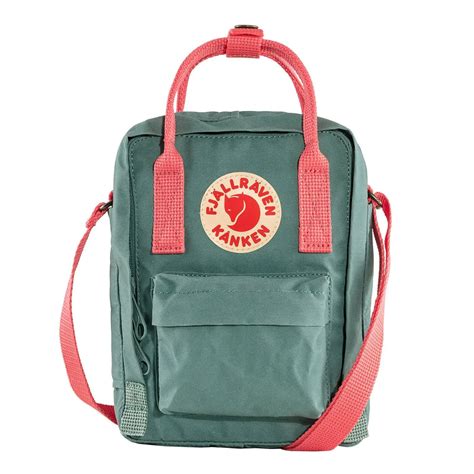 Fjallraven Kanken Sling Cross Body Bag Frost Green Peach Pink My
