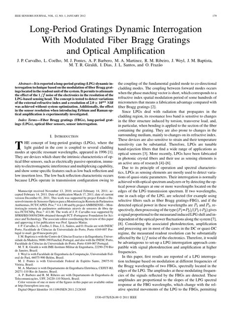 Pdf Long Period Gratings Dynamic Interrogation With Modulated Fiber