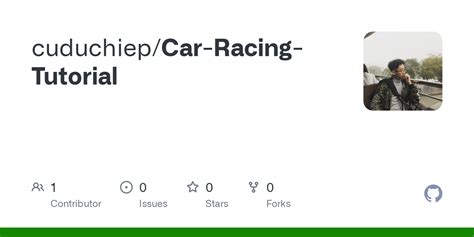 GitHub Cuduchiep Car Racing Tutorial