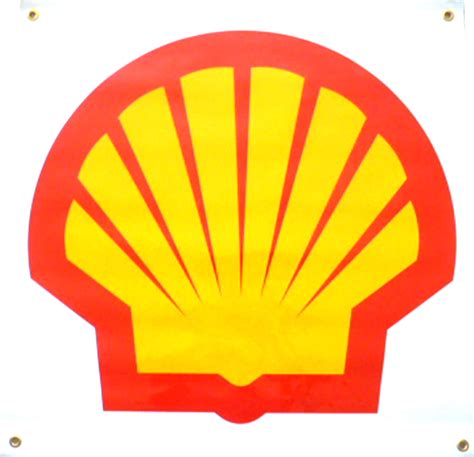 Shell Racing Banner Flag Vinyl 26 Inches Square Crashdaddy Racing