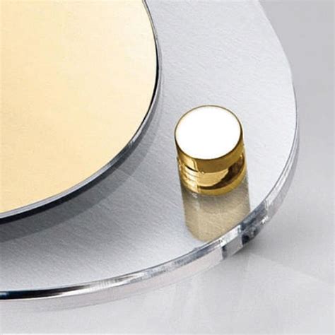Plated Brass Silver Satin Threaded Standoffs ∅ 19mm 34″ L 25mm