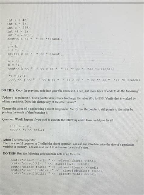 Solved Define A Pointer As Used In C And Explain