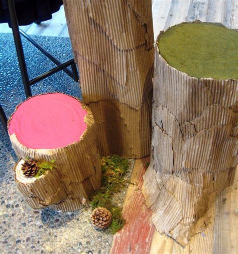 80 Best Cardboard Tree Images On Pinterest Scenic Design Into The Woods And Cardboard Tree