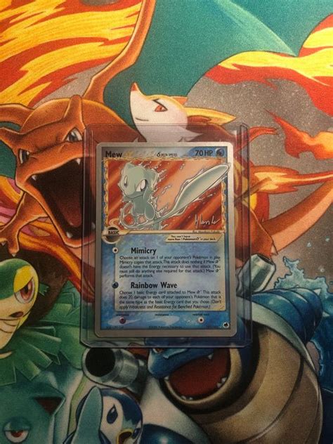 Pokemon Tcg Trading Card Mew Gold Star Delta Species Catawiki