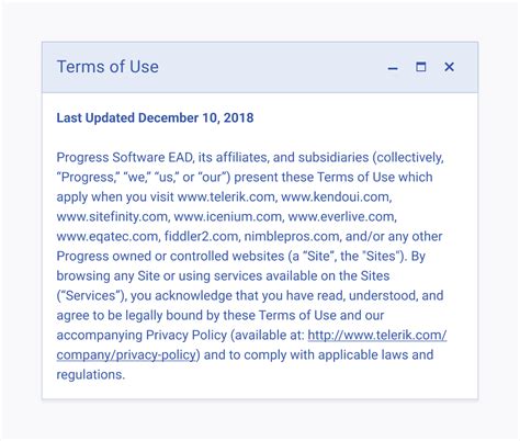 Guidelines For Using The Window Component Design System Kit