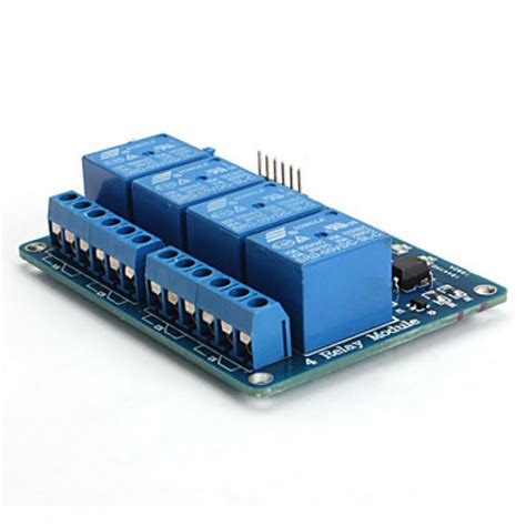 4 Ways Relay Module With Optocoupler