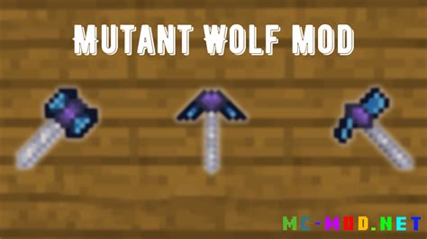 Mutant Wolf Mod Mc Mod Net