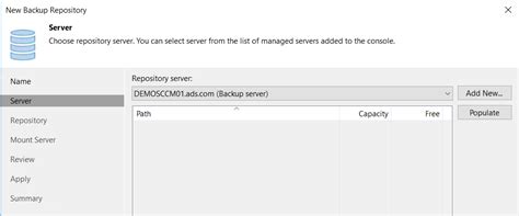 Technical Blog Veeam Backup Replication Installation Repository Add VCenter Add In