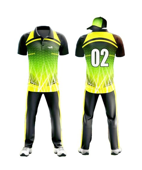 Custom Made Cricket Jersey Black And Yellow 2 Oval Sports
