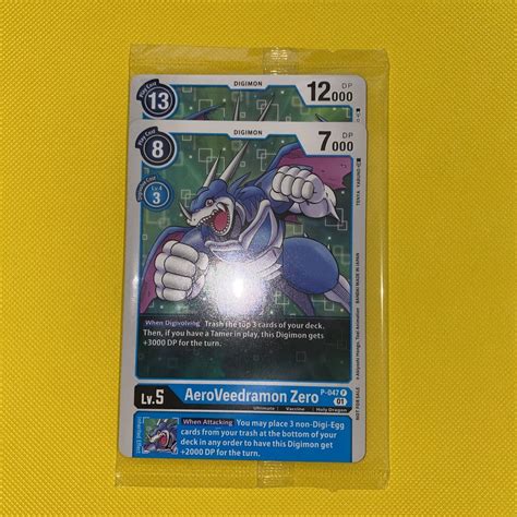 Digimon Aeroveedramon Zero And Ulforceveedramon Zero P 047 P 048 Bt8 Box